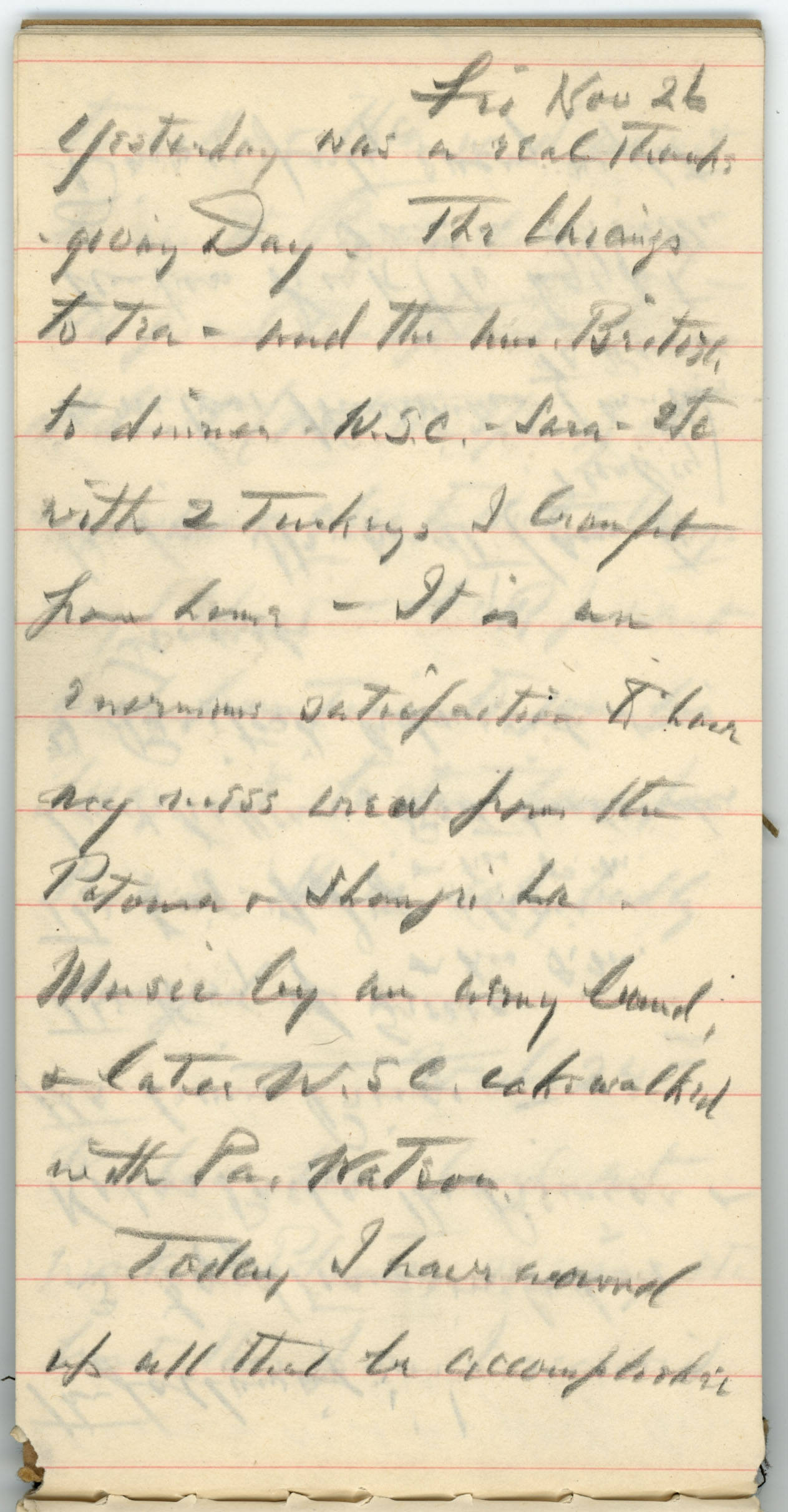 cairo_diary – Forward with Roosevelt