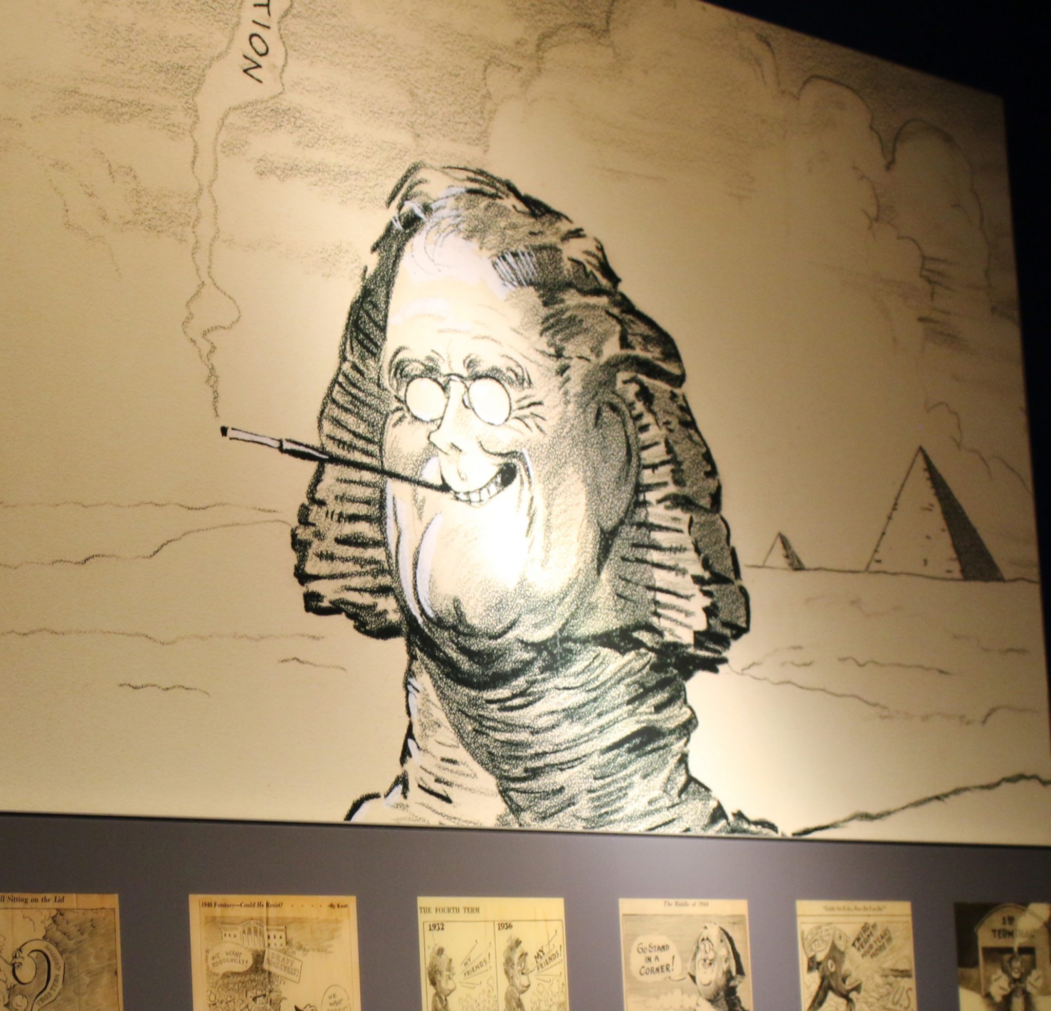 Artifact Highlight: The Sphinx – Forward with Roosevelt