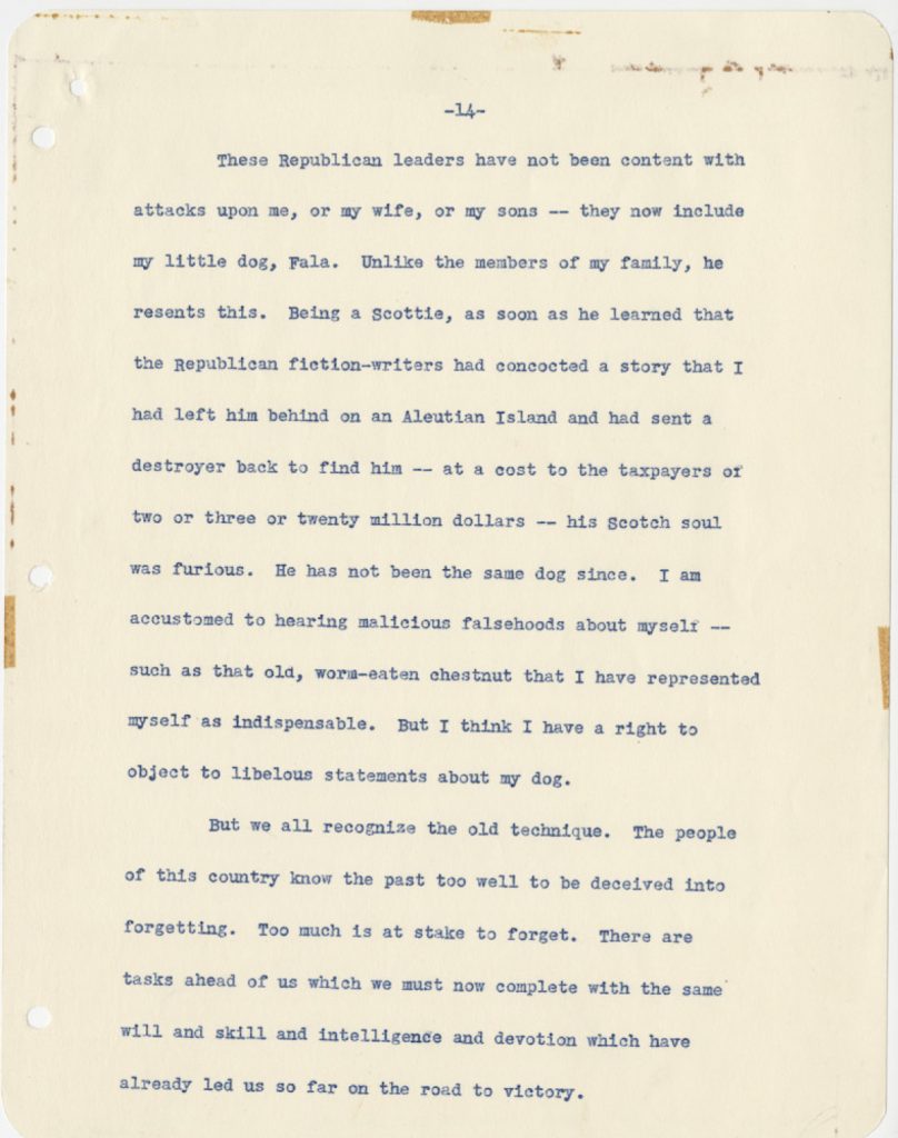 Fala: The Most Famous Dog in America – Forward with Roosevelt