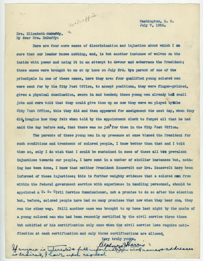 Irvin and Elizabeth McDuffie – Forward with Roosevelt