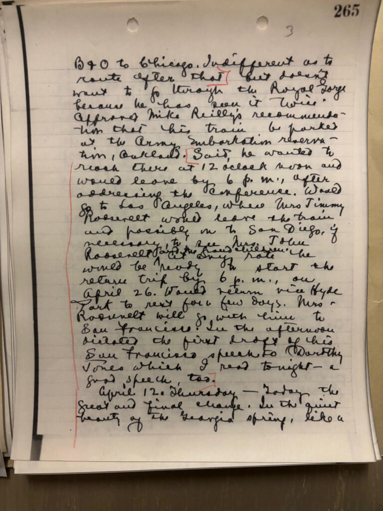 Flash, the President is Dead, April 12, 1945 – Forward with Roosevelt